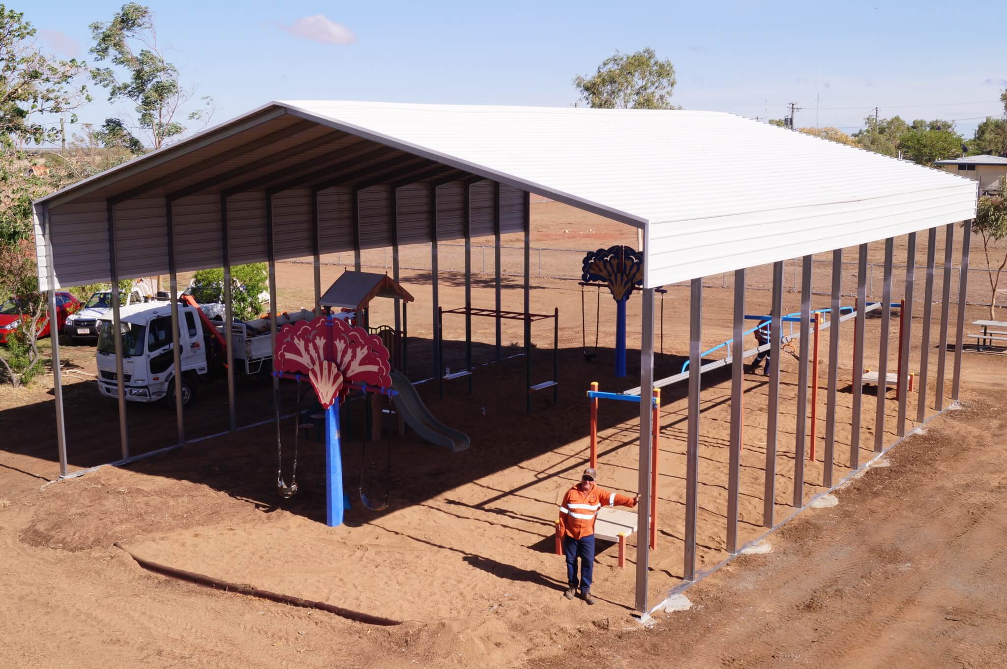 Australian Made Shade Sheds & Shelters | QLD Shade Sheds