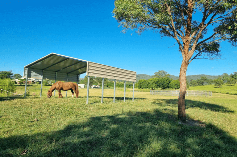 Australian Made Shade Sheds & Shelters | QLD Shade Sheds
