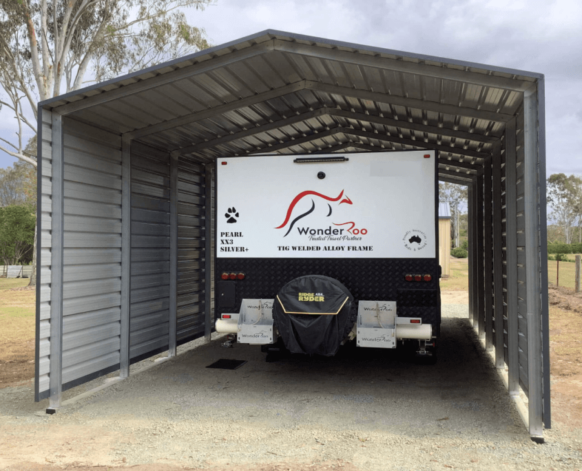 Australian Made Shade Sheds & Shelters | QLD Shade Sheds